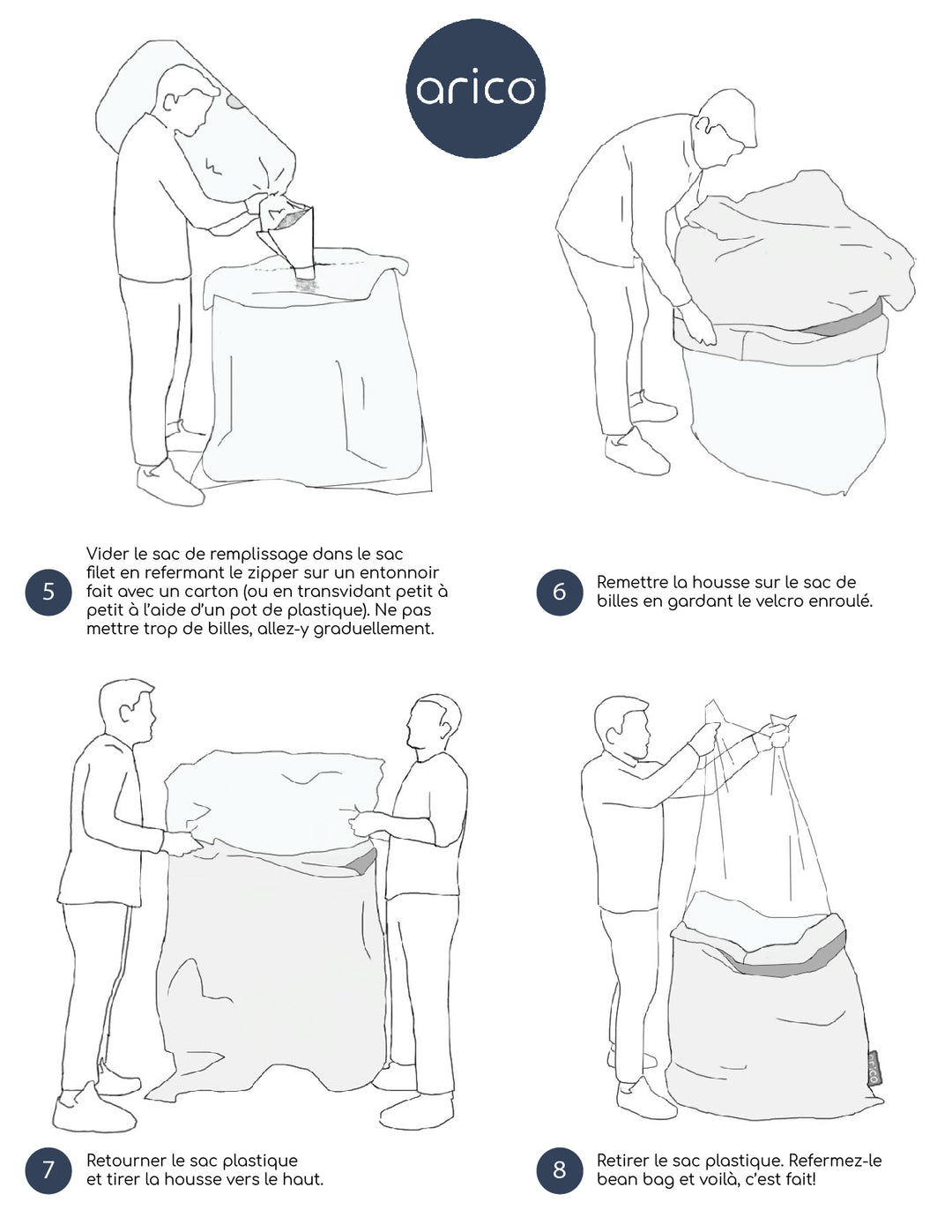 ARICO filling | Superior Quality Polystyrene Refill | ARICO.ca – Arico.ca